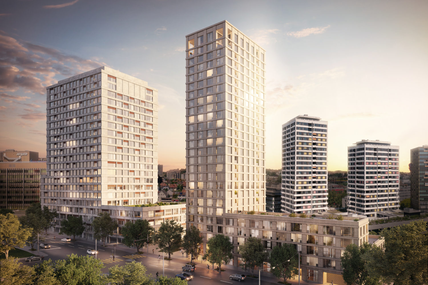 Tower55 - Oerlikon - Zürich, Zürich - Erstbezug